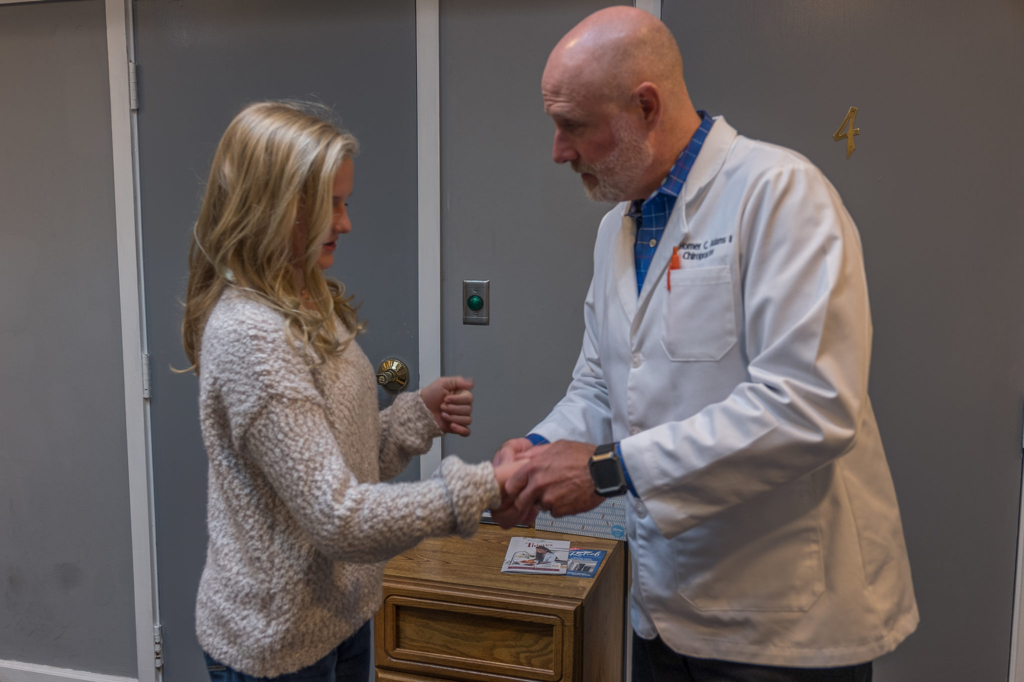 Extremity Adjusting — Adams Chiropractic Health Center